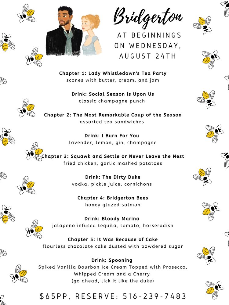 Bridgerton Themed Dinner @ Beginning